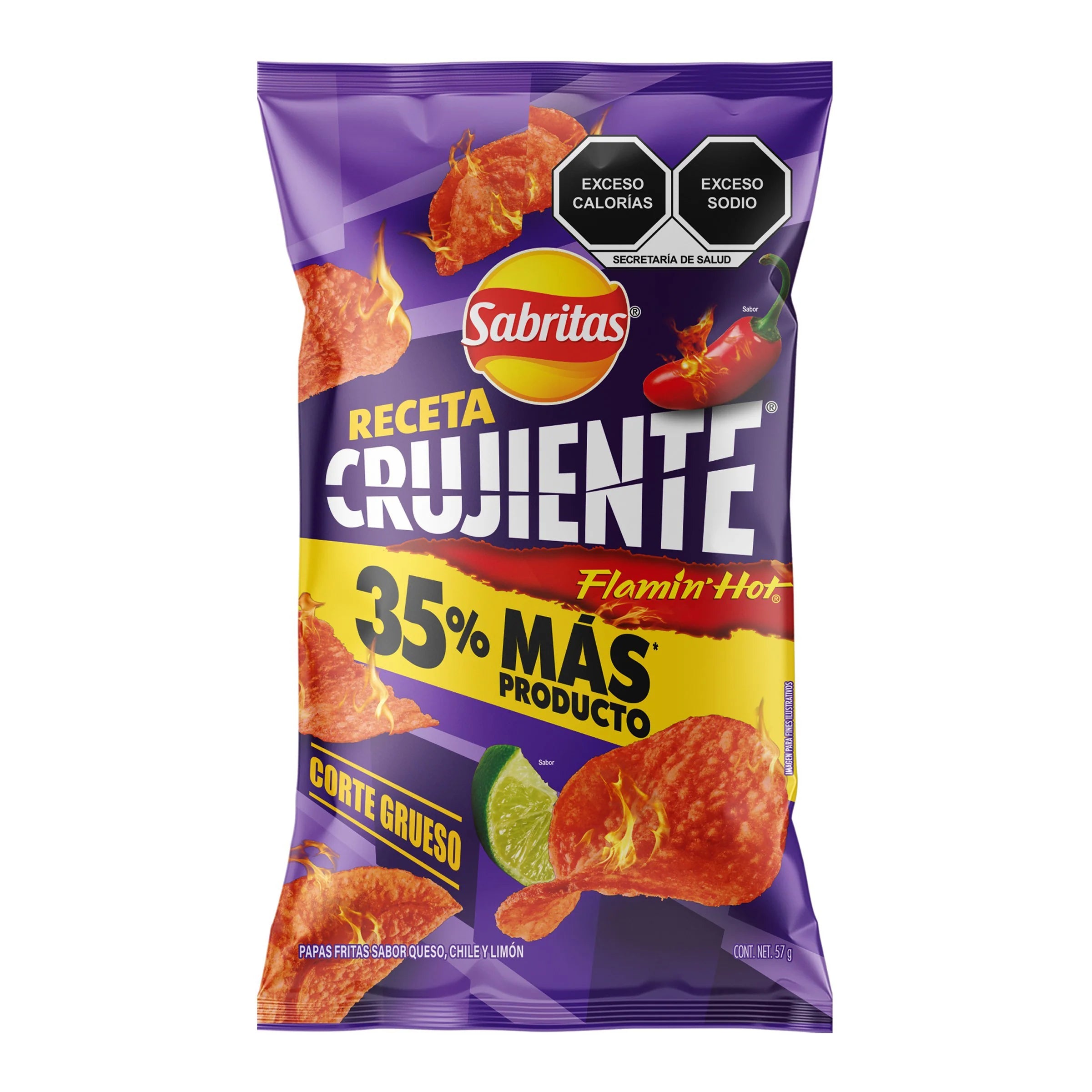 Sabritas flamin hot 57g – SugarRush
